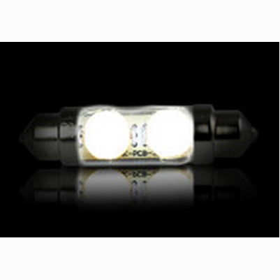 578 Dome light bulb 10Mm X 42Mm (6 LEDs on Each Bulb) High-Power 1-Wat ...