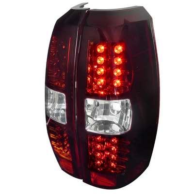 2007-12 Chevy Avalanche LED Tail Lights, Red – Super-Bee Truck Accessories